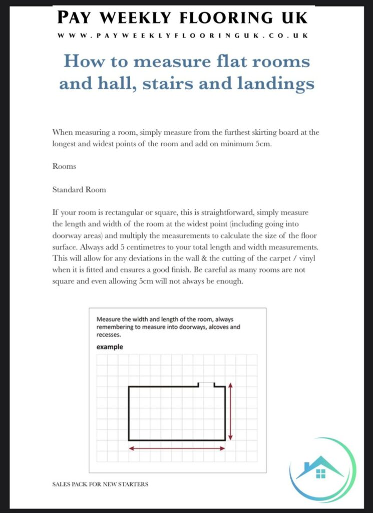 Measuring Guide - Pay Day Flooring