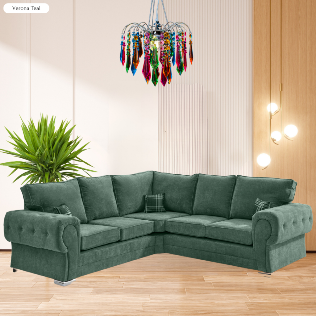 Verona Diamond Plush Corner