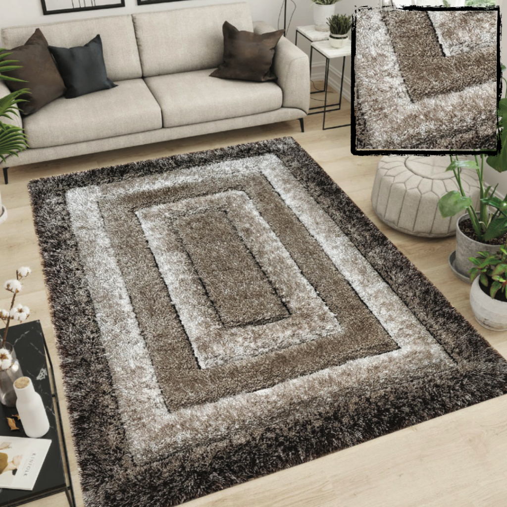 3D Vegas Brown/Beige Rug
